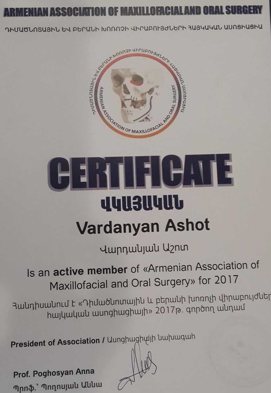 Dr. Ashot S. Vardanyan